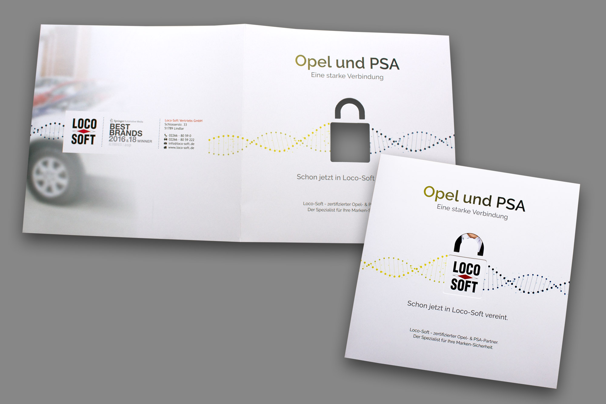 DIE FLYERSTANZE | Flyer / Faltblätter