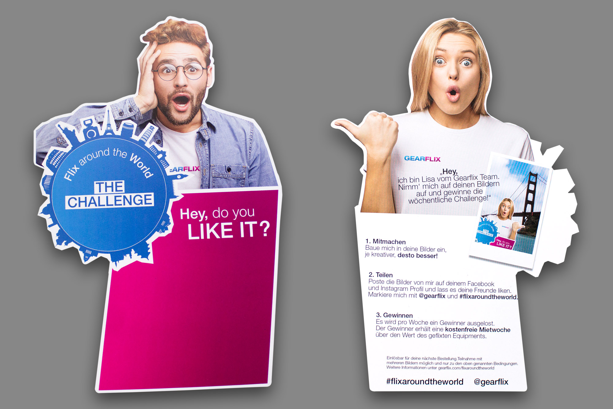 DIE FLYERSTANZE | Flyer / Faltblätter